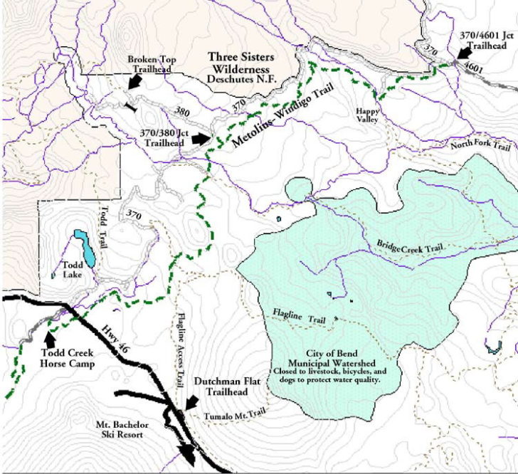 Metolius-Windigo Trail is designated an Oregon Scenic Trail - Back ...
